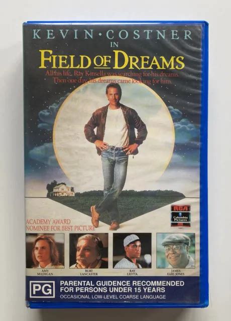 FIELD OF DREAMS VHS RCA Columbia Hoyts Video Big Box Ex Rental 1989