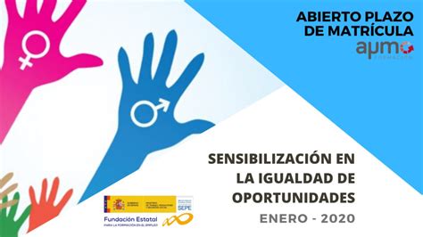 Curso gratuito sobre la sensibilización en la igualdad de oportunidades