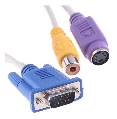 Cable Vga Video Adaptador Pantalla Tv Rca Mercado Libre