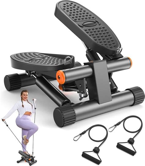 Niceday Steppers For Exercise Stair Stepper With Resistance Bands