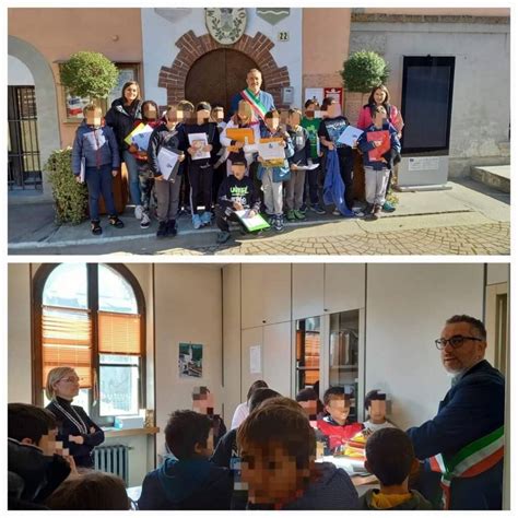 Monterosso Grana La Classe Quinta In Visita Al Municipio Cuneo24