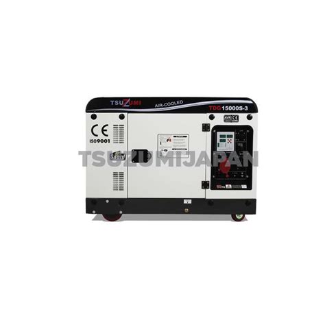 Jual Genset 20 Kva 3 Phase 15000 Watt Tdg 20000s 3 Tsuzumi Japan Di