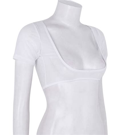 Women Cotton Crop Top Sexy Ladies Lingerie Cut Out Short Tank T Shirt Vest Bra Ebay