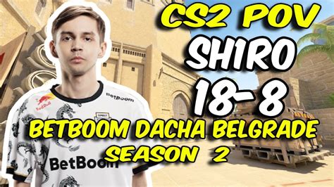 CS2 POV Spirit Sh1ro 18 8 Vs Eternal Fire Mirage BetBoom Dacha