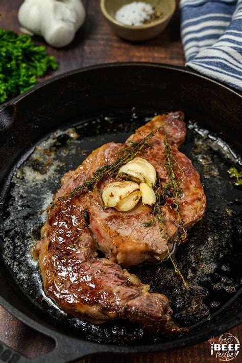 Pan Seared Rib Eye Steak Recipe Oven Deporecipe Co
