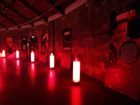 Naked Heart Foundation Event Signage Case Study