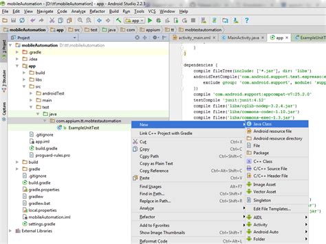 create your first test automation script mobile app testing testing tools