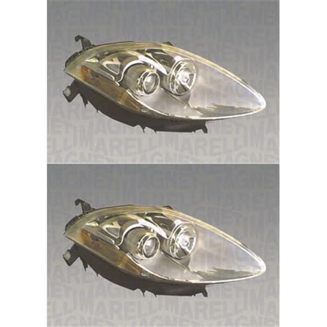 2x MAGNETI MARELLI HALOGEN SCHEINWERFER SATZ passend für FIAT BRAVO