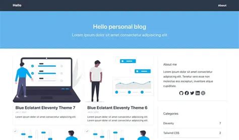 Tailwind Css Blog Templates Both Free And Paid