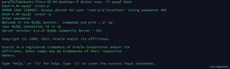 arm架构ubuntu下使用docker安装mysql arm ubuntu ocker部署 csdn博客