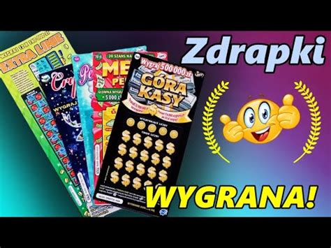 Drapiemy zdrapki Extra linie Crystal cash Perły Rubiny Mega Pensja