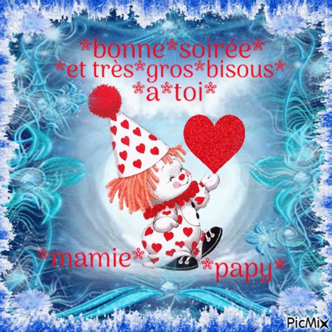bonne journée gros bisous animé gratuit PicMix
