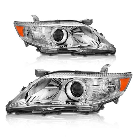 からのお Toyota and Passenger Side with Bulbs Black Housing DOT Certified