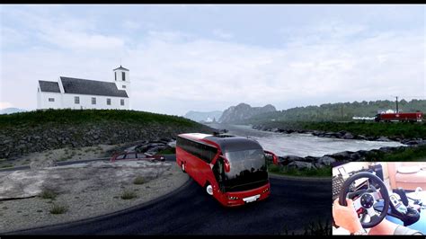 Euro Truck Simulator ProMods Norway By Bus Part 3 To Longyearbyen