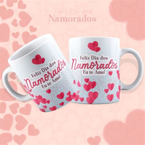 Estampas Canecas Dia Dos Namorados 2023 Editável Corel Draw Studios Cat