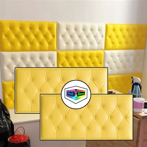 Jual WD Wallpaper Stiker 3D Foam Headboard Gold Dinding Busa Wall Foam
