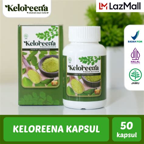 Keloreena Kapsul Ekstrak Daun Kelor Ekstrak Moringa Oleifera 100
