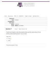 Self Quiz Unit 2 Attempt Review2 Pdf Home My Courses PSYC 1111