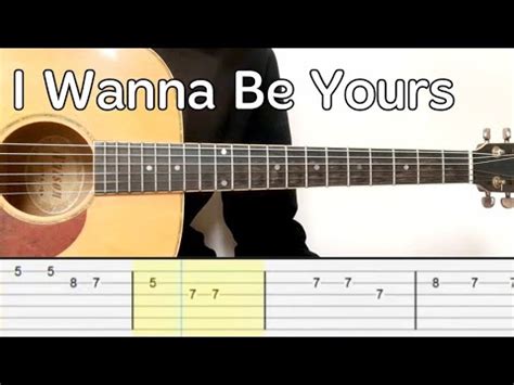 Arctic Monkeys I Wanna Be Yours Guitar Tutorial Tab YouTube