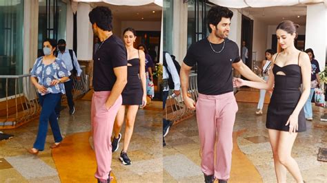 Liger Promotion Par Vijay Deverakonda Ka Dikha Alag Hi Swag Ananya