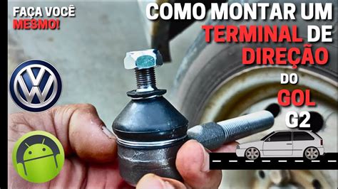 Como trocar o terminal de direção do gol g2 g3 g4 YouTube