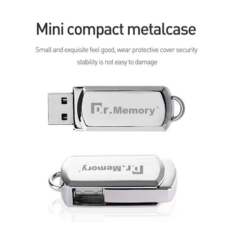 Dr Memory Pendrive 4G USB Flash Drive 8GB 16GB Mini Metal Pen Drive