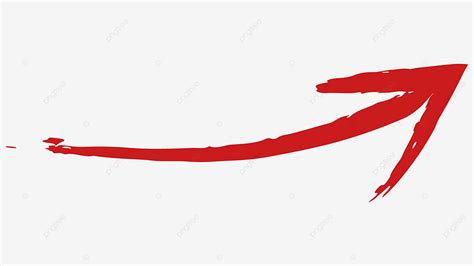 Forma De Flecha Roja Simple Flecha Curva Png Dibujos Flecha Rojo
