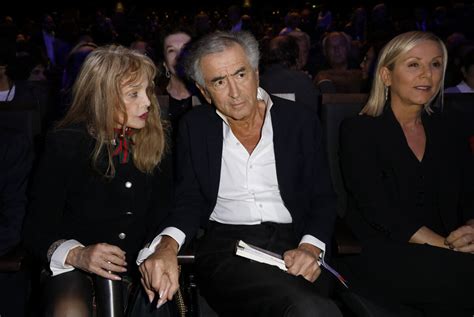 Photo Bernard Henri L Vy Et Sa Femme Arielle Dombasle Laurence