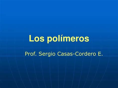 PPT Los polímeros PowerPoint Presentation free download ID 2968112