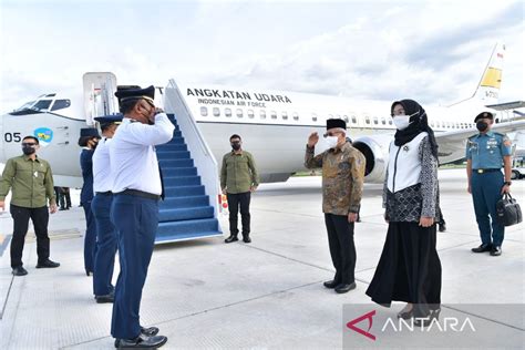 Wapres Ma Ruf Amin Lakukan Kunjungan Kerja Ke Pontianak ANTARA News