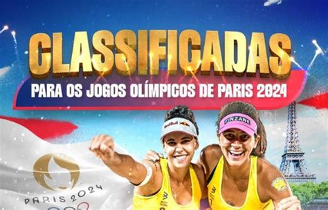 Duda e Ana Patrícia garantem vaga olímpica para o Brasil no vôlei de