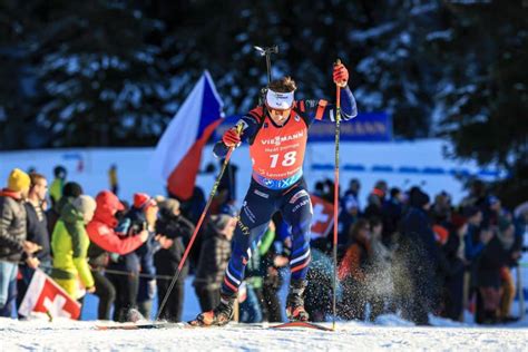 Biathlon Fabien Claude avant le début de la coupe du monde d Oberhof