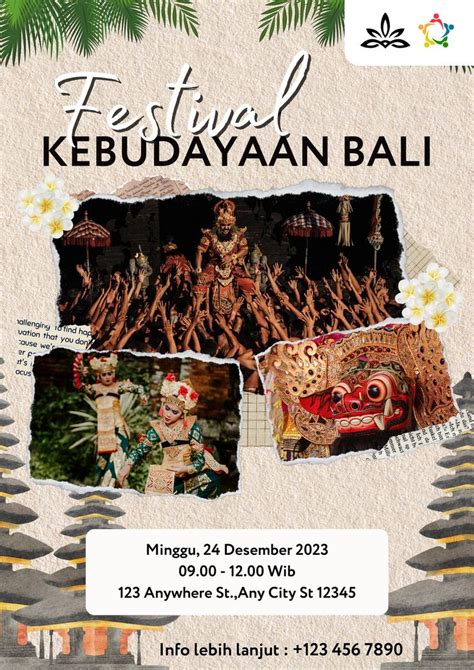 Desain Poster Festival Budaya Template Canva In 2024 Festival Posters