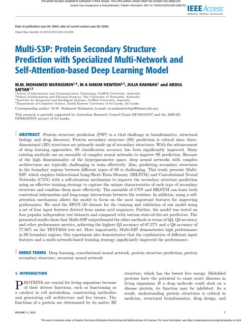 pdf multi s3p protein secondary structure prediction with specialized multi network and self