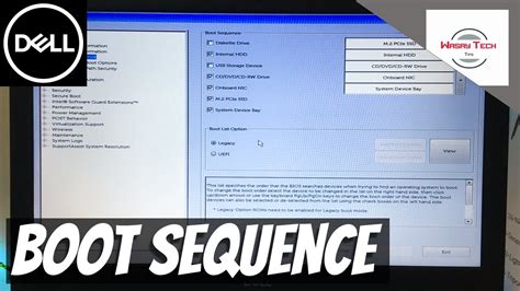 How To Change Boot Sequence In Dell Inspiron How To Change Boot