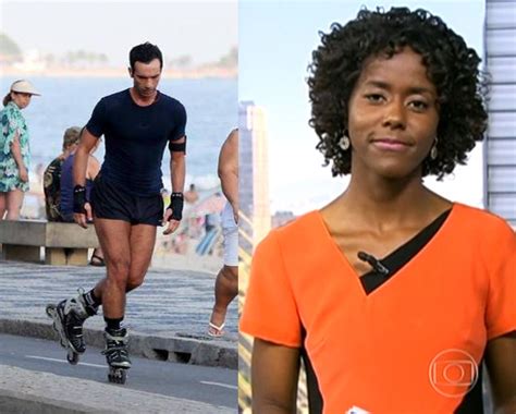 Repórter brinca patins de César Tral VEJA SÃO PAULO