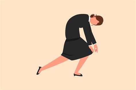 Premium Vector Business Flat Cartoon Style Drawing Depressed