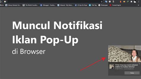Cara Menghilangkan Notifikasi Iklan Senonoh Di Browser Chrome