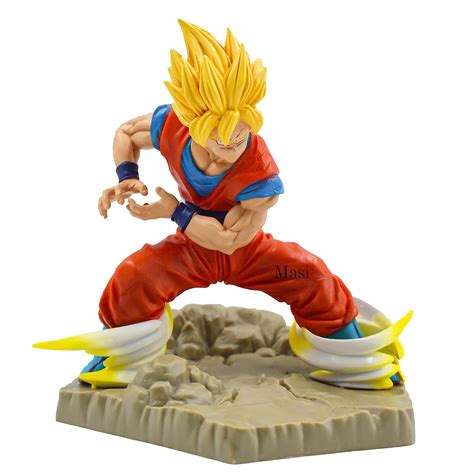 Buy MASI Anime Dragonball Z Super Goku SSJ Kamehameha Action Figure