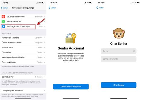 Como habilitar conteúdo confidencial no Telegram Android ios