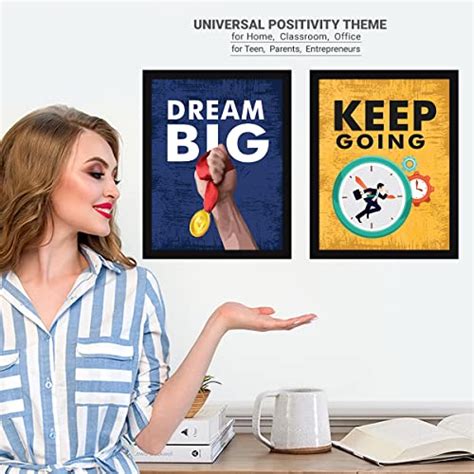 Chaka Chaundh Acrylic Suitable Motivational Quotes Frames Framed
