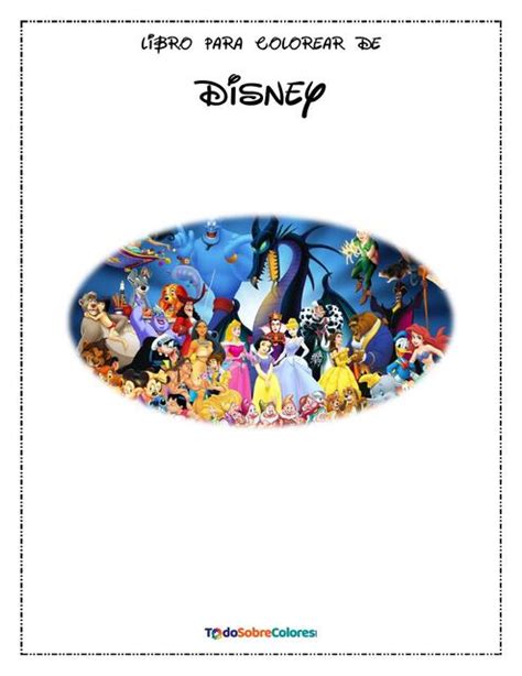 Libro Para Colorear De Disney Enfermer A Udocz