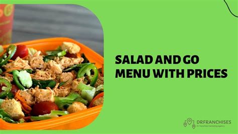Salad And Go Menu With Prices 2024 Complete Guide