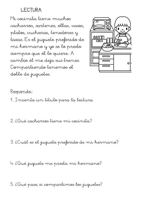 Comprensión lectora ficha interactiva y descargable Puedes hacer los