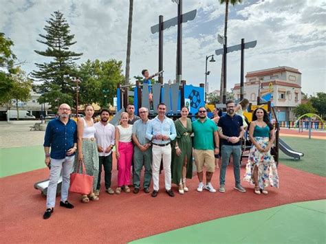 El parque de Palmones abre sus puertas tras su remodelación junto al de