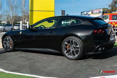 Black Ferrari GTC4 Lusso T Rosso Corsa