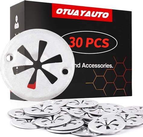 JatilEr 100 Stück Befestigungsclips Auto Clips Set 6 Arten Auto