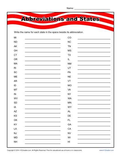 Free States And Capitals Printable Workbook Slap Dash Mom