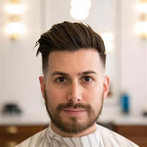 Mens Hairstyles Fat Face Wavy Haircut
