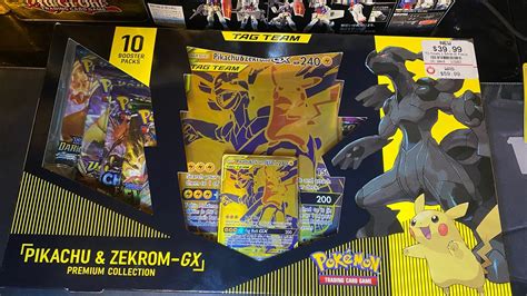 Pikachu Zekrom Gx Box Opening See What We Pulled Youtube